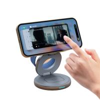 China Strong Magnetic Metal Ce Travel Wireless Charger Non Rotatable 3 In 1 Apple Charger FCC for sale