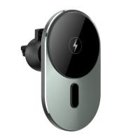 China Fast Car Wireless Charging One Handed Magnetic Phone Stand For Apple 12 for sale