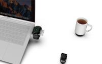 China ABS 2 in 1 Samsung Apple Watch Wireless Charger Smart Watch Magnetic Charger for sale