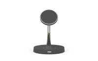China 15W Dual Plug Night Light Wireless Charger Stable Fast Charging Wireless Charger for sale