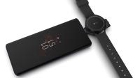 China 3 Watt Dual Plug Travel Wireless Charger Portable Wireless Charger For Samsung Galaxy Watches for sale
