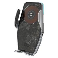China Travel Magnet Car Wireless Charging Cell Phone Holder For Car 15w Fast charging for sale