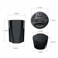 China TIMESS X9 Car Charging Cup Smart Multi-Port To Meet Various Charging Needs for sale