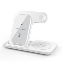 China Folding 15W Fast All In One Wireless Charger Black And White Charging efficiency greater than 75% for sale