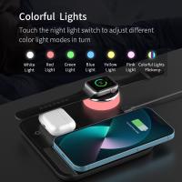 China 4 In 1 Wireless Charger Fast Wireless Charger Stand for phone for sale