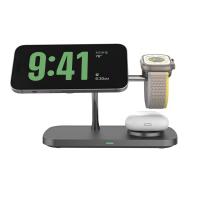 China 15W 5 In 1 Magnetic All In One Wireless Charger for sale
