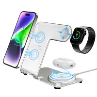 China 3 In 1 Metal Wireless Charging for sale