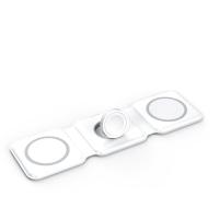 China 15W Portable Wireless Charging Pad Charge for Qi enabled Devices Lightweight at 180g for sale