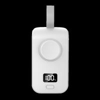 China Portable 2500mAh Power Bank Wireless Charger Wireless Charging For IWatch & Cable Charging For IPhone for sale