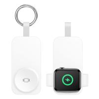 China 1000mAh Black/White Power Bank IWatches Charger with 4 LED Indicator for sale