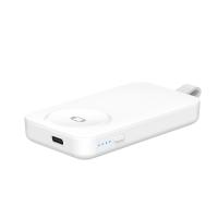 China 2500mAh Wireless Charging Power Bank For IWatch Series With 2-8mm Charging Distance for sale