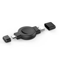 China Dual Compatibility Charging Apple Watch And Samsung Charger 2.5W 1A Output 2.5 Hours Full Charge for sale