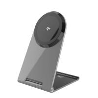 China Wireless Charging Stand Charge Metal Wireless Charger For IPhone Samsung Qi Phones for sale