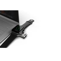 China Apple Watch Series Compatible 19g White Wireless Charger With Custom Logo Acceptance for sale