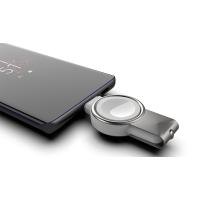 China Apple Watch Series Compatible 19g White Wireless Charger With Custom Logo Acceptance for sale
