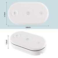 China Multifunctional UV disinfection box with folding wireless charger for smart phone watch and earbud for sale