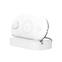 China Multifunctional UV disinfection box with folding wireless charger for smart phone watch and earbud for sale