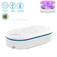 China 15W wireless charging station UV Sterilizing Box Phone Charge Station 4-in-1 Charging Stand for sale