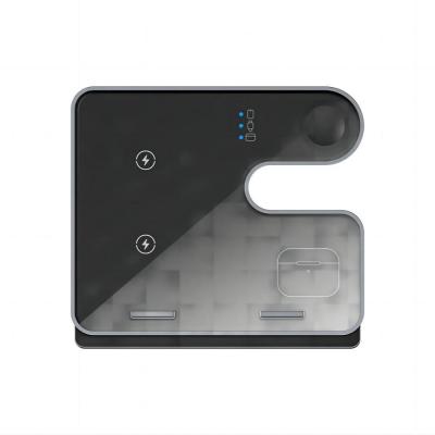 China 15W Fast Wireless Charging Braket for Apple Samsung Qi Phones Airpod and iWatch for sale