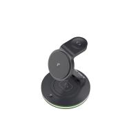 China Multifunctional 4 In 1 Wireless Charger Station White/Black/Grey/Purple PD/QC 5V/3A 9V/2A 12V/1.5A for sale