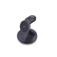China Wireless Charging Station ABS Acrylic 4 In 1 Stand CE FCC RoHS Certified for sale