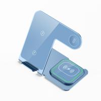 China Multi Color Aluminum Alloy Wireless Charger for Charging Stylish Metal Design for sale