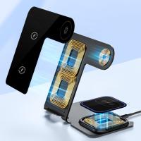 China Multi Color Aluminum Alloy Wireless Charger for Charging Stylish Metal Design for sale