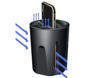 China DC 12V/2A Fast Charge Car Use Wireless Charging Pad with Package Contents for sale