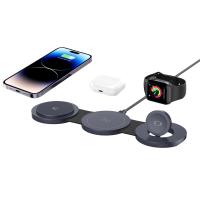 China Foldable Wireless Charger Pad For Apple With 15W MAX Phone Charging Power for sale