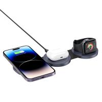 China Foldable Wireless Charger Pad For Apple With 15W MAX Phone Charging Power for sale