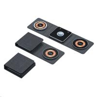 China Foldable Travel Charger 15W Wireless Charging Pad Over-heat Protection For Phones Earphones & Watches for sale