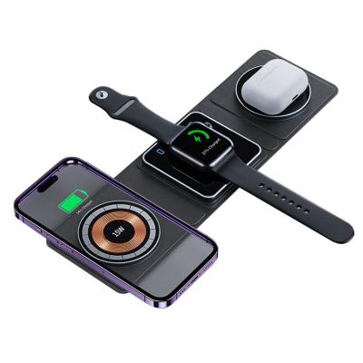 China Foldable Intellignet Wireless Charging Pad 2W Max Watch Charging Power for sale