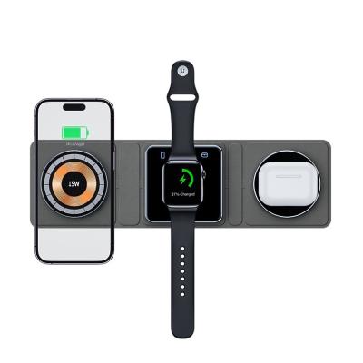 China USB-C Input Port Wireless Charging Pad With 2W Max Watch Charging Power for sale