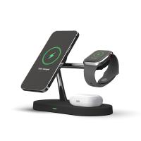 China 15W 5-in-1 Zinc Alloy Wireless Charger With Multiple Safety Protection for sale