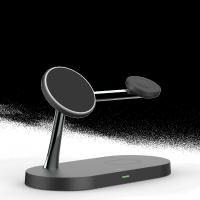 China 15W 5-in-1 Zinc Alloy Wireless Charger With Multiple Safety Protection for sale