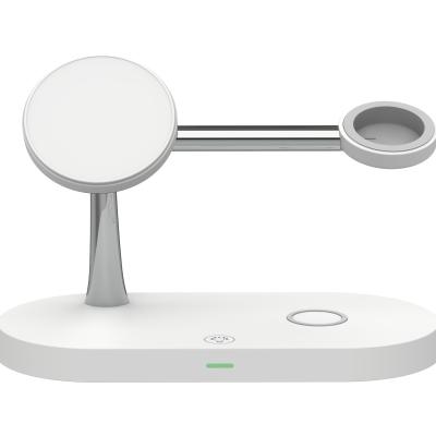 China 4 In 1 Wireless Charging Station With 2W Night Light And Multiple Safety Protection for sale