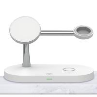 China Trending 4-in-1 Wireless Charging Station With Holder For The Oringinal IWatch Charger for sale