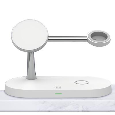 China Trending 4-in-1 Wireless Charging Station With Holder For The Oringinal IWatch Charger for sale