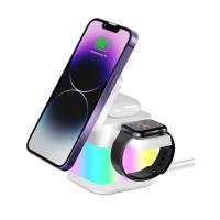 China 3-in-1 Wireless Charging Station for Apple Devices 20W Output and USB-C Input Port for sale
