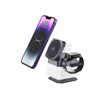 China 4-in-1 Spin-Flipping Fast Wireless Charging Stand For Qi Enabled Devices for sale
