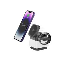 China 4-in-1 Wireless Charger For Apple Devices With Rotational Body & Foldable Top for sale