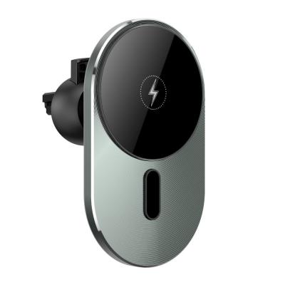 China 5W-15W Air Vent Wireless Car Charger with  Multiple Safety Protection for sale