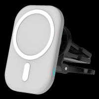 China 15W Magnetic Car Wireless Charger with Safety Protection Over Current Protection for sale