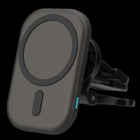 China 15W Magnetic Car Wireless Charger with Safety Protection Over Current Protection for sale