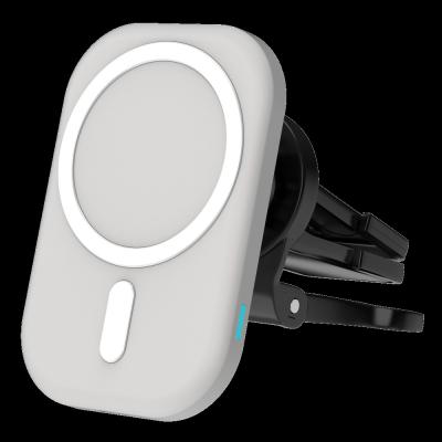 China Magnetic Wireless Car Charger for Qi Smart Phone with Multiple Safety Protection for sale
