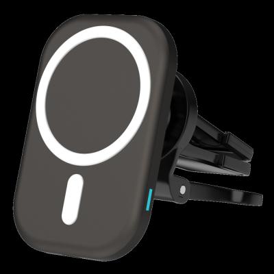 China Air Vent Mounting Wireless Car Charger with Strong Magnetic Attraction for sale
