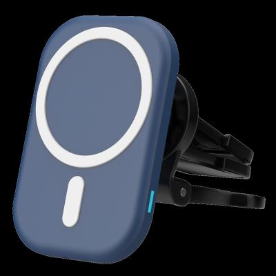 China Multi Color Wireless Car Mount Charger with Multiple Safety Protection for sale
