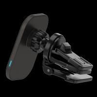 China 15W Charging Power Magnetic Wireless Charger with Powerful Attraction Compatible with Most Smart Phones for sale