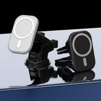 China 15W Charging Power Magnetic Wireless Charger with Powerful Attraction Compatible with Most Smart Phones for sale