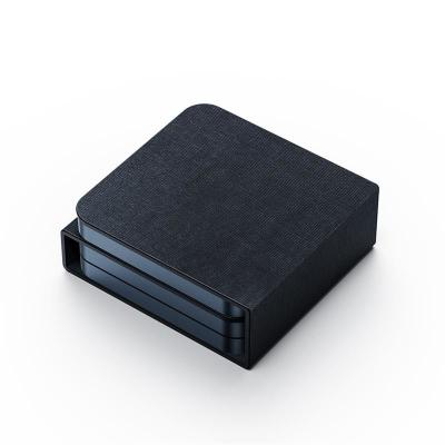 China Foldable Wireless Charger with Aluminum Frame and Silicone Pad for Airpods and Apple Watch for sale